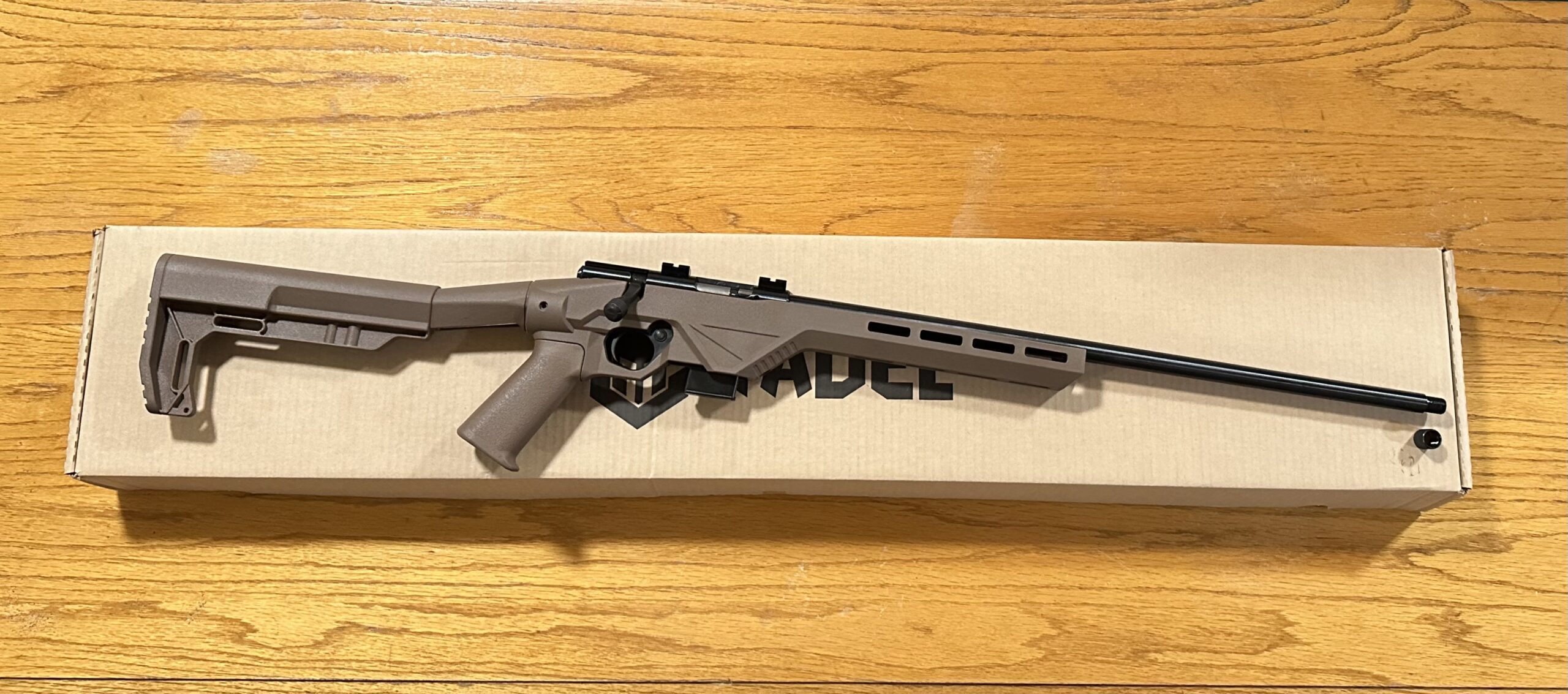 New Citadel Legacy TRAKR 17 HMR Bolt Action Rifle Threaded Barrel ...