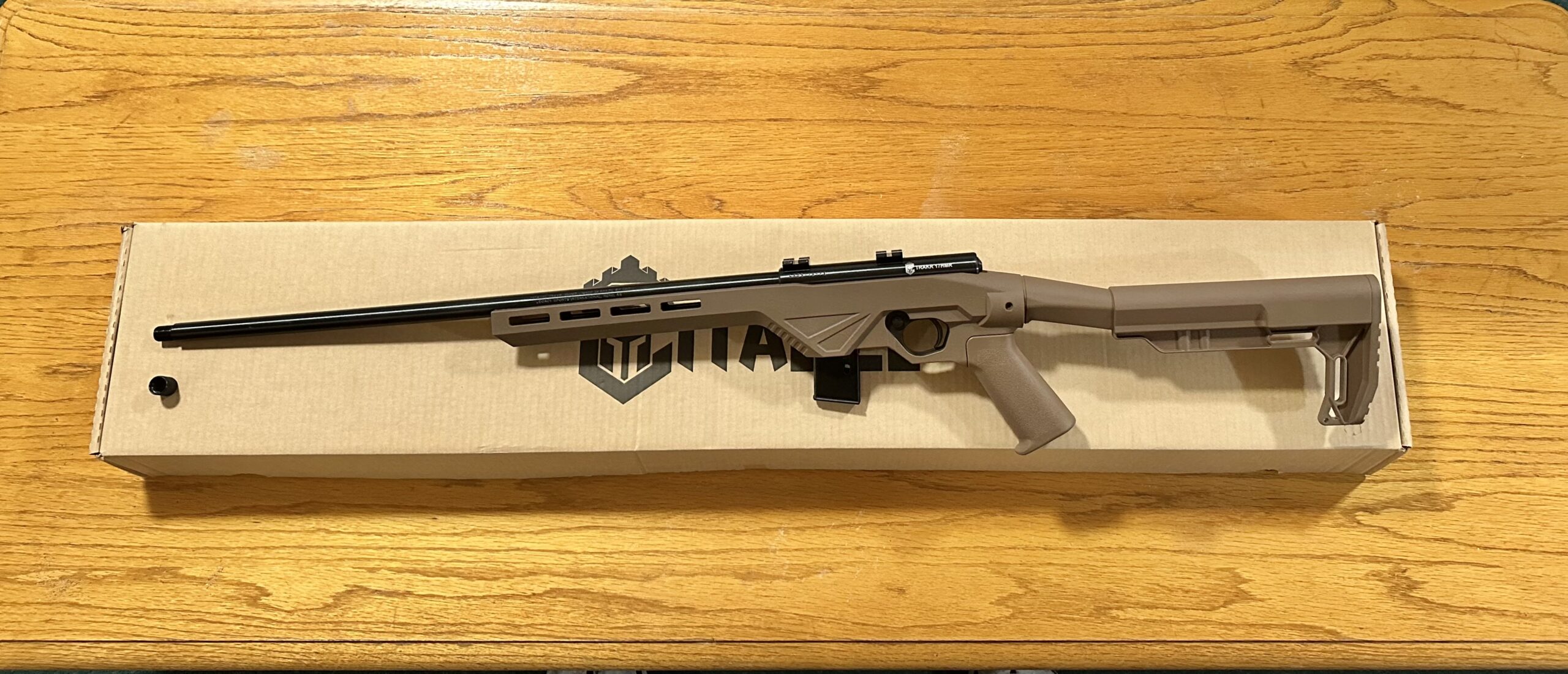 New Citadel Legacy TRAKR 17 HMR Bolt Action Rifle Threaded Barrel ...